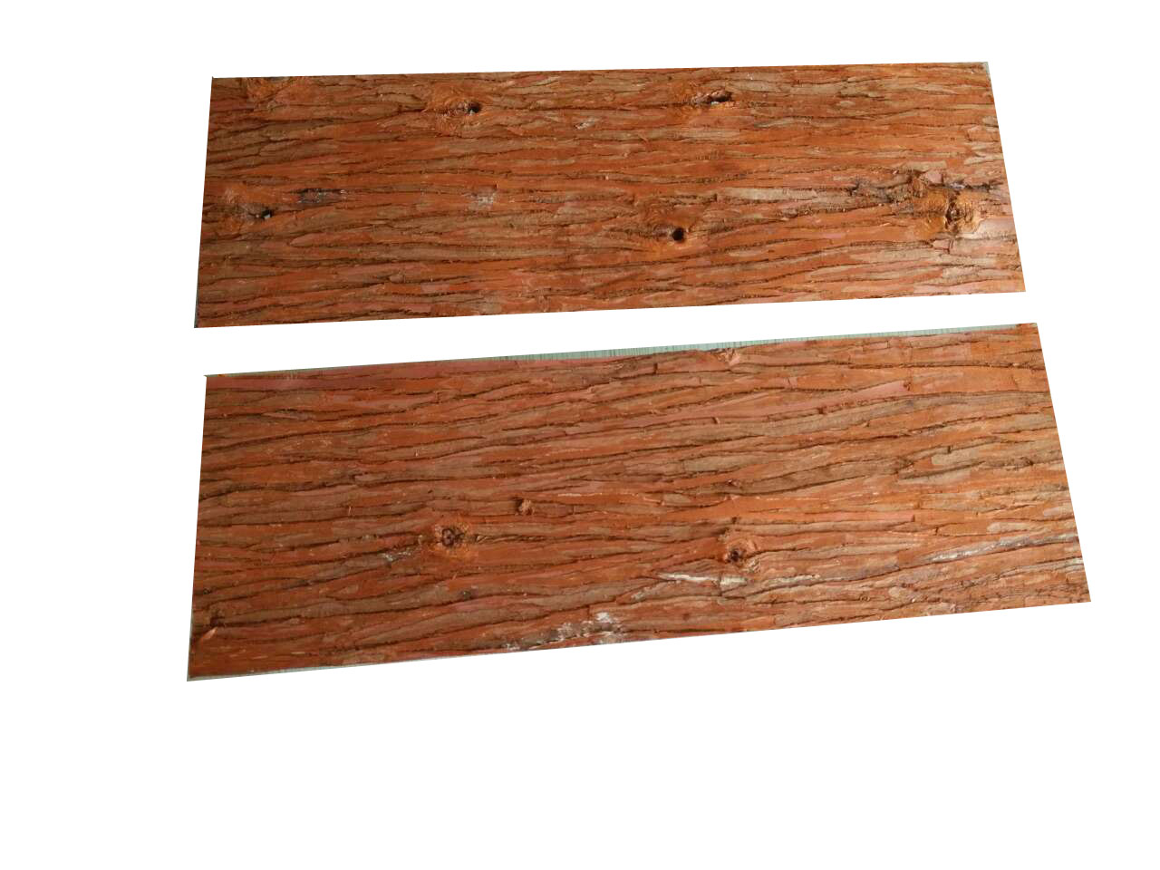 Fir/Redwood bark tiles